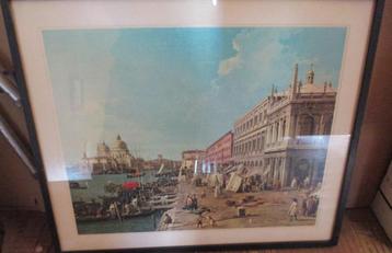 ② Kader met prent van Venetië vroeger — Accessoires pour la Maison ...