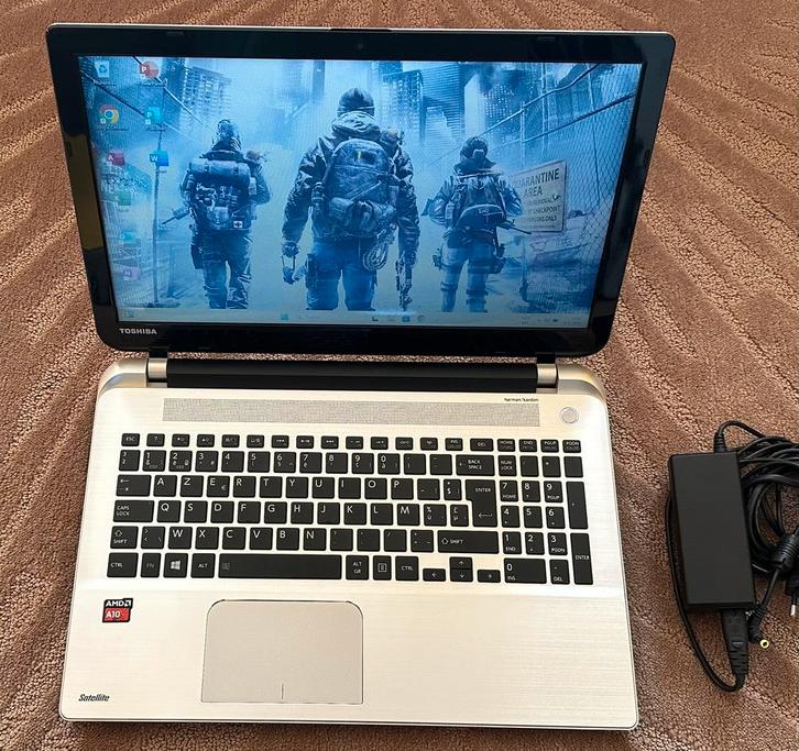 ② Mooie 15.6”Toshiba/AMD A10-quad core/12gb ram/256gb ssd ...