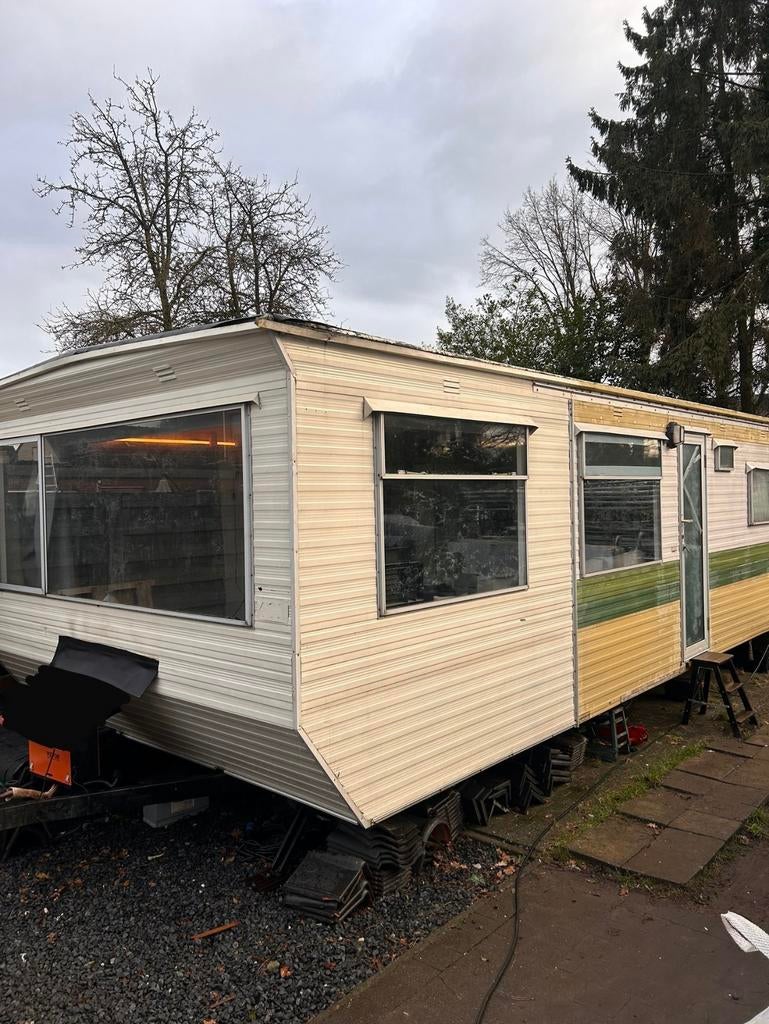 ② Stacaravan 7mx3m klaar voor gebruik — Stacaravans — 2dehands
