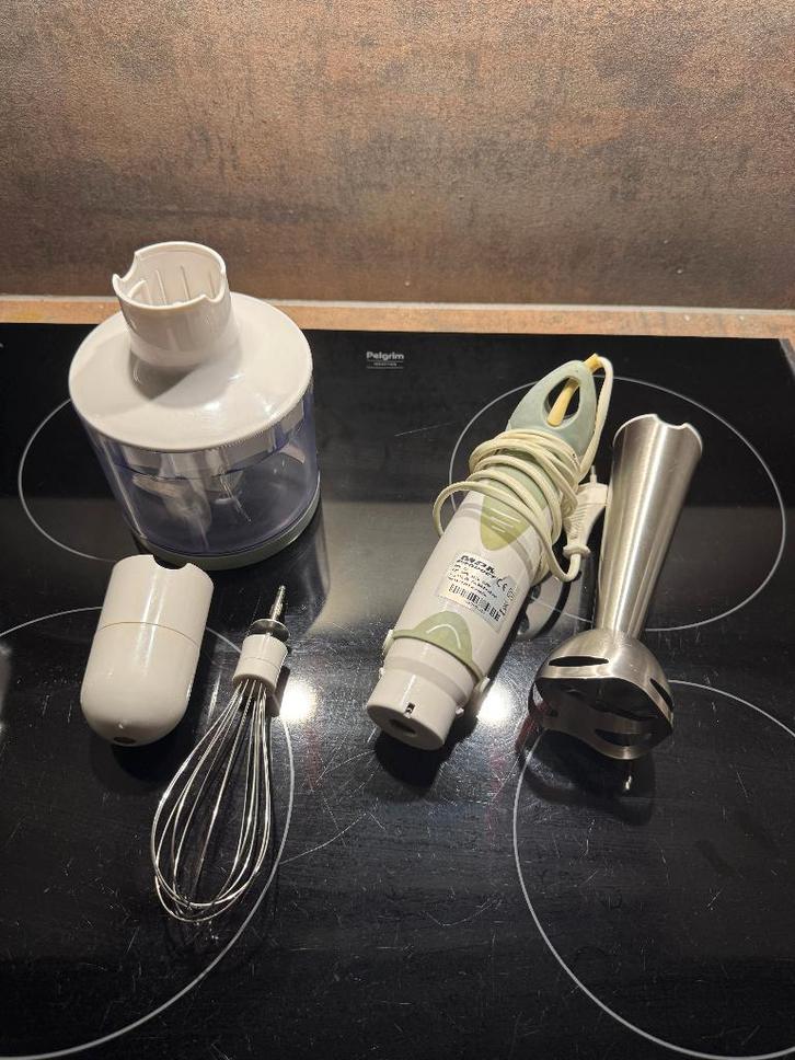 ② Ensemble mixeur plongeant avec hachoir et fouet — Mélangeurs de ...