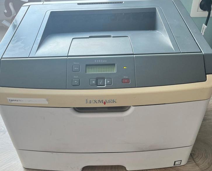 ② Imprimante laser Lexmark E360dn – Noir & blanc — Printers — 2dehands