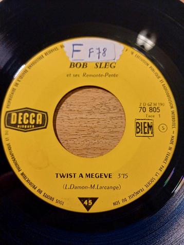 ② Bob Sleg Et Ses Remonte-Pente – Twist A Megeve 1962 — Vinyl Singles ...