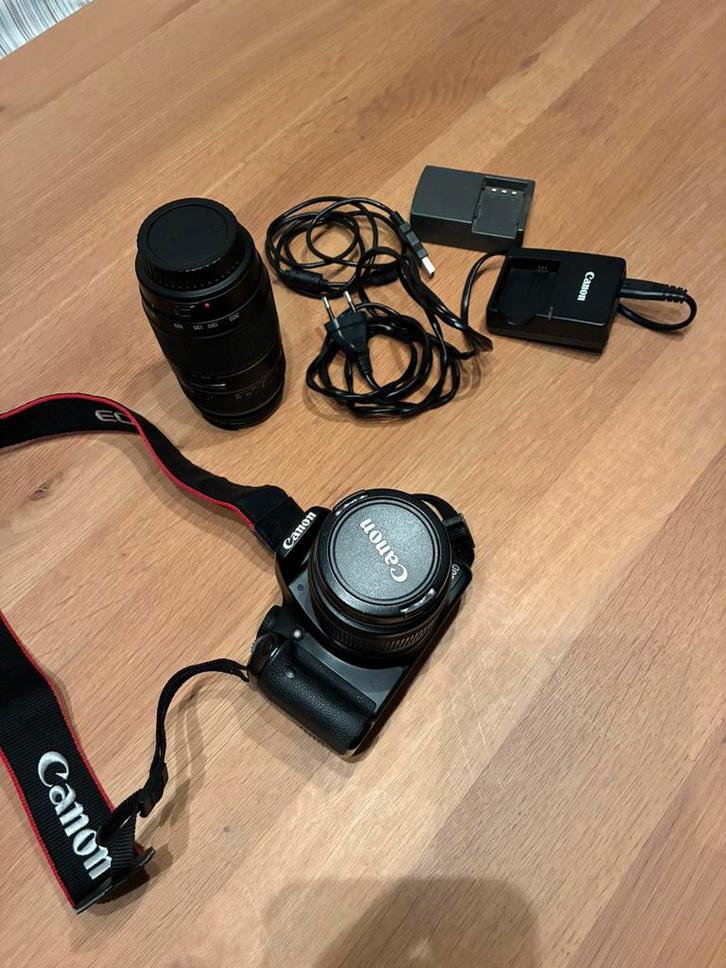 ② Canon EOS + objetif tamron 70 à 300mm — Appareils photo numériques ...