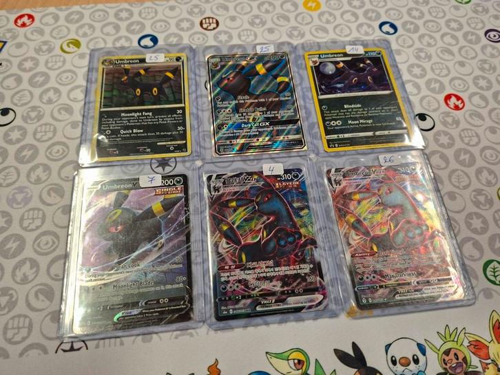 ② Setje Umbreons — Verzamelkaartspellen | Pokémon — 2dehands