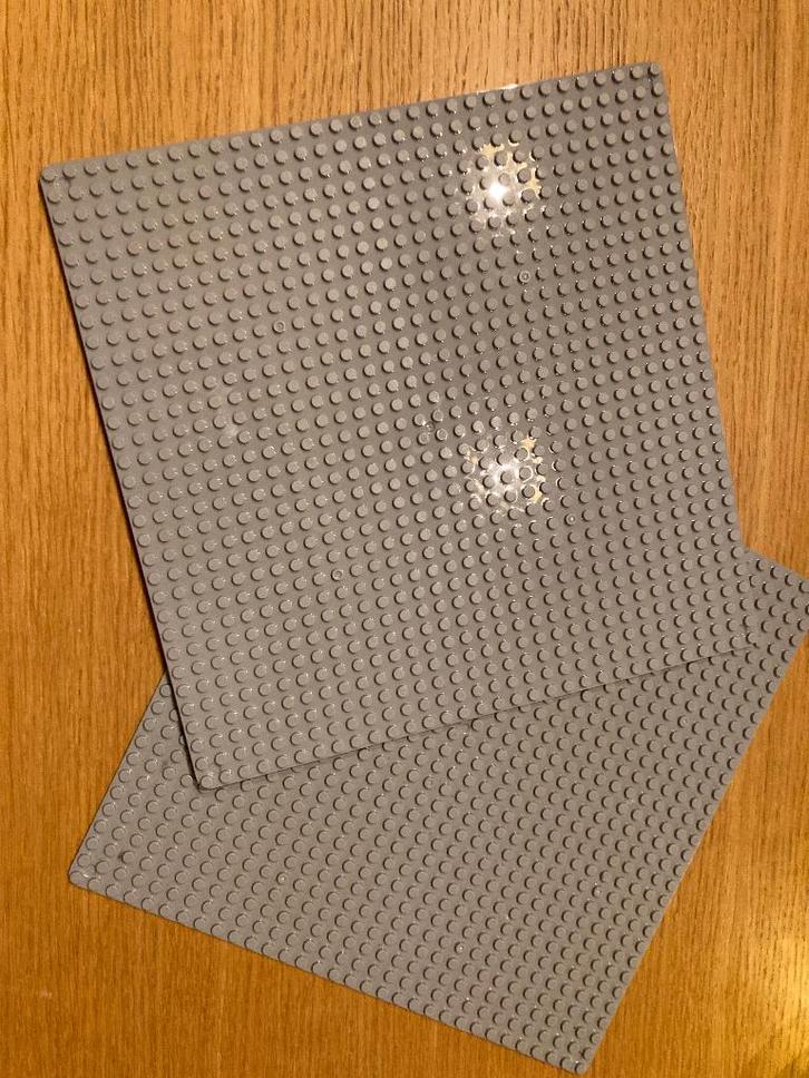 ② 3 grote grijze lego grondplaten / bouwplaten — Speelgoed | Duplo en ...
