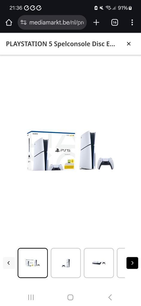 ② Nouvelle édition de disque PS5 — Consoles de jeu | Sony PlayStation 5 ...