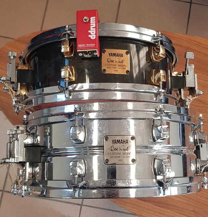 ② Snare Yamaha Dave Weckl — Drumstellen en Slagwerk — 2dehands