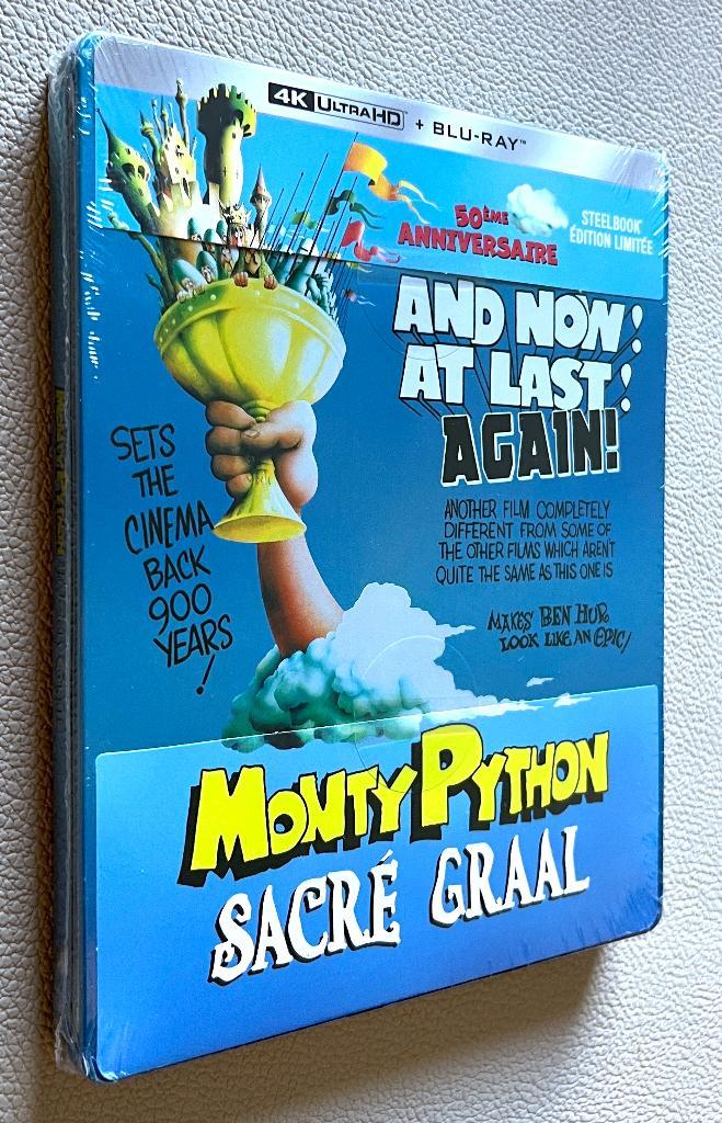 ② MONTHY PYTHON & THE HOLY GRAIL (Met OTNL) / "LIMITED" Editie — Blu ...