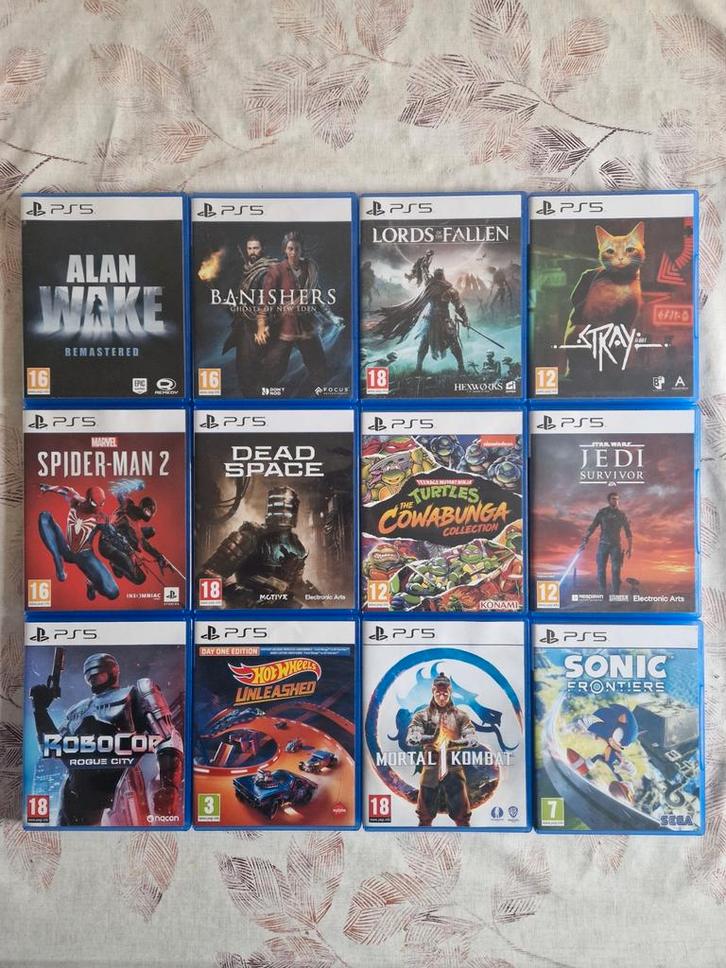 ② Verschillende Ps5 games te koop. — Jeux | Sony PlayStation 5 — 2ememain