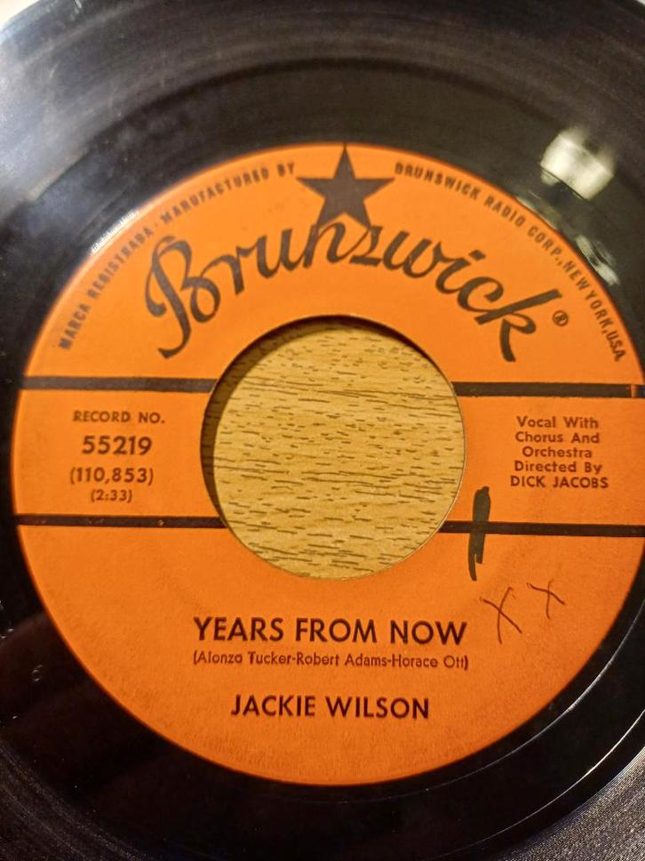 ② Jackie Wilson – Years From Now 1961 SOUL — Vinyles Singles — 2ememain