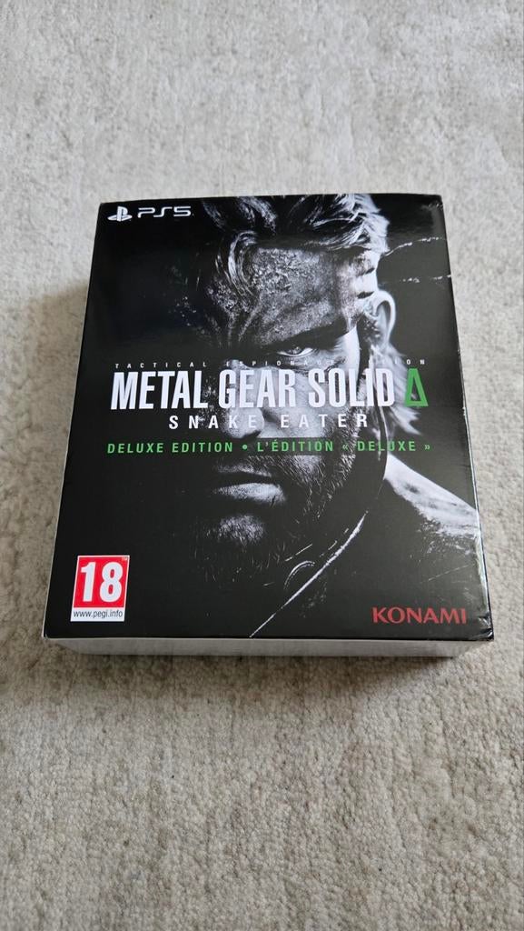 ② Metal Gear Solid Delta : Snake Eater Édition Deluxe Ps5 neuf — Jeux ...