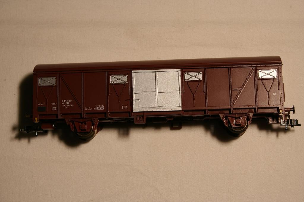 ② Roco 46416(?) (HO,DC) Goederenwagon Type Gbs NMBS / SNCB — Trains ...