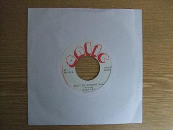 ② STEPHEN RIGHT ON RUNNING MAN / EPITAPH — Vinyl | Country en Western ...